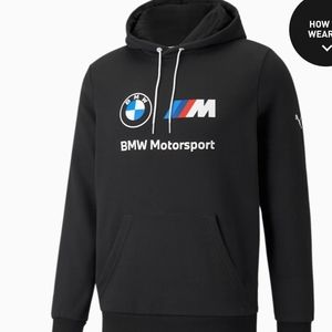 Puma | Shirts | New Bmw Motorsport Essentials Fleece Mens Hoodie | Poshmark